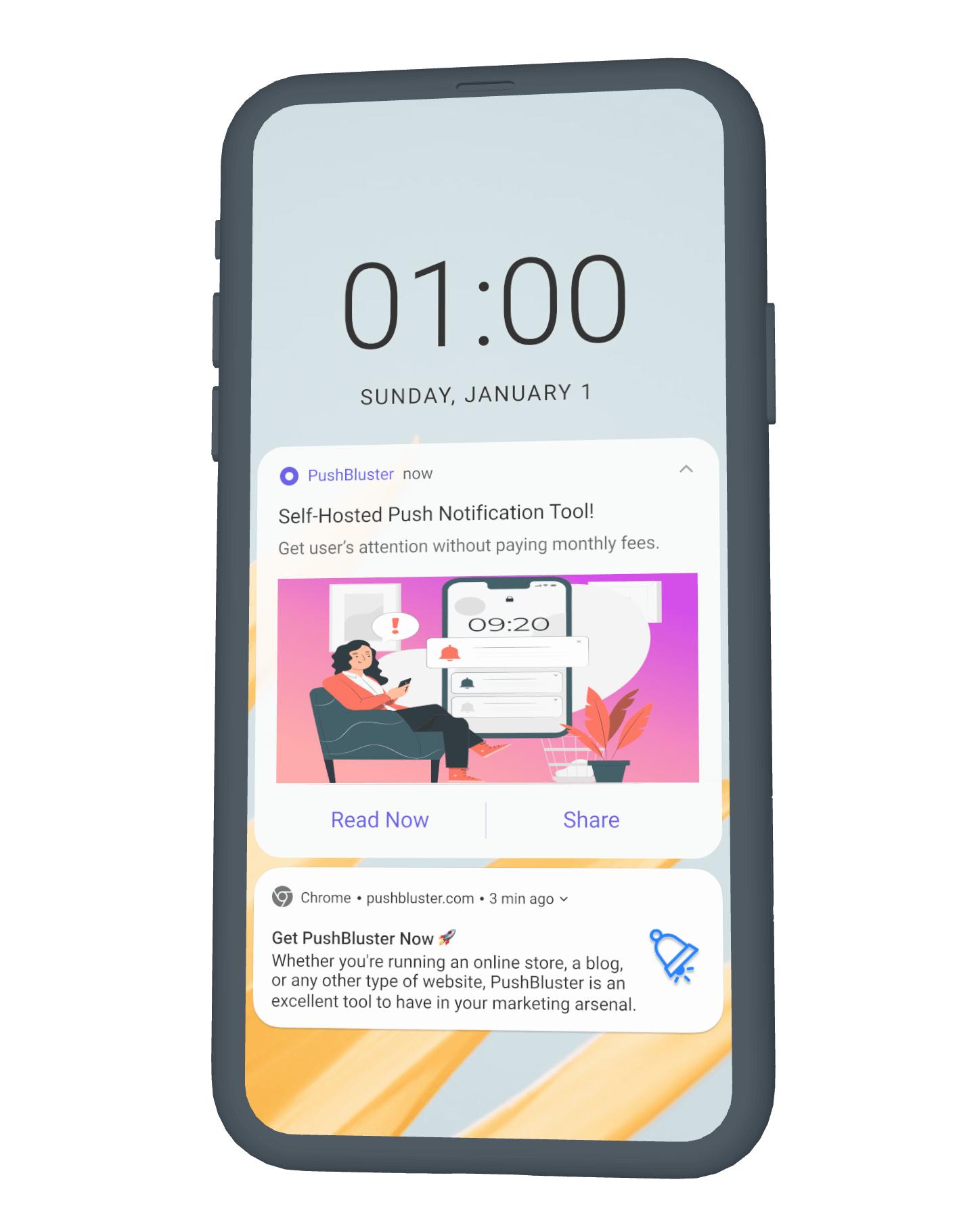 PushBluster - Self-Hosted Push Notification Service to Grow Your Business